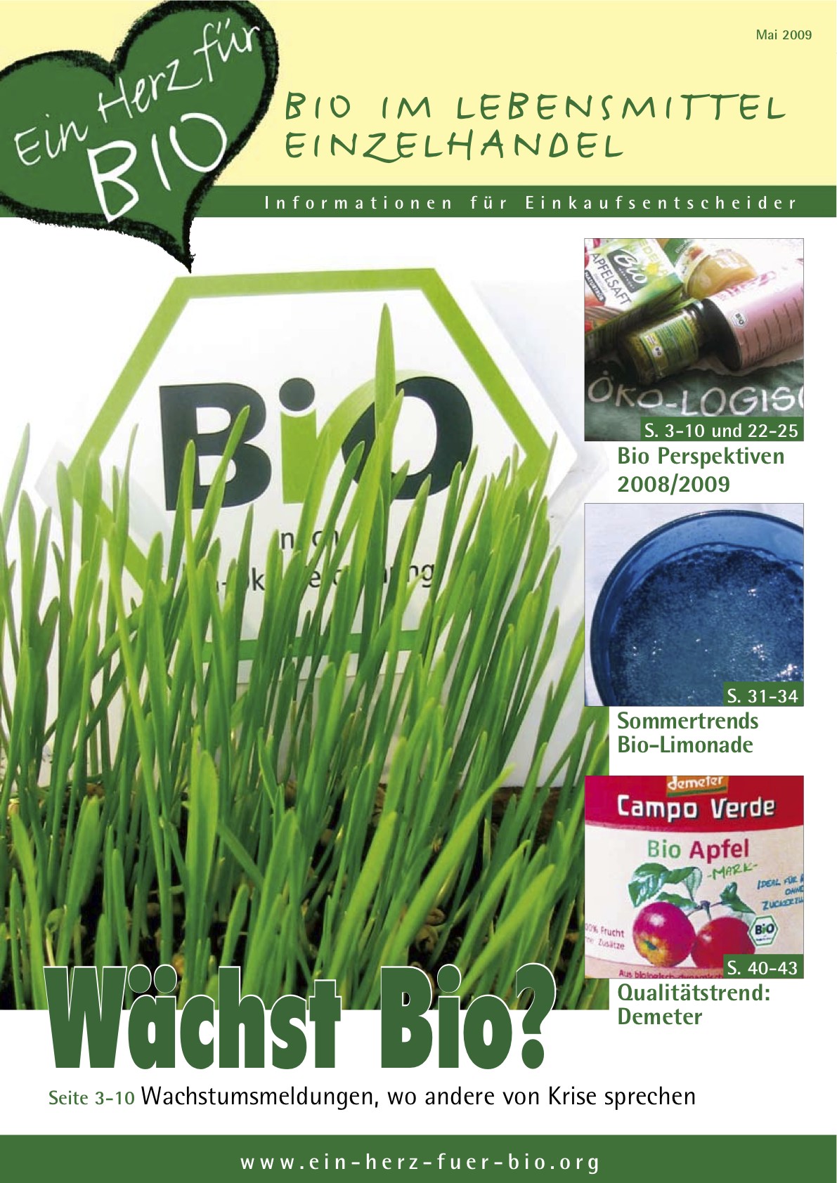 "Ein Herz für Bio" - neue Print-Ausgabe - Ein Herz für Bio